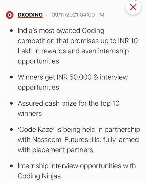Coding Ninjas On Linkedin Dkoding Media Features Code Kaze Indias Most Awaited Online Coding