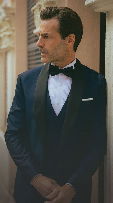 Dark Blue Wedding Suits For Groom
