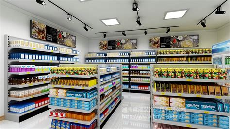 100平米便利店效果图 40平米便利店布置图 100平米超市摆设图 第14页 大山谷图库