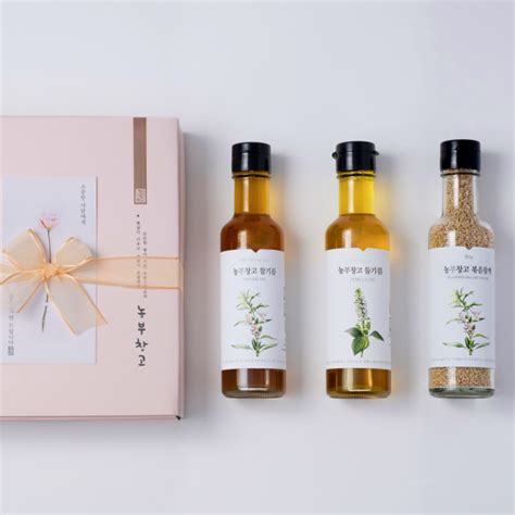 참기름 들기름세트 예천장터