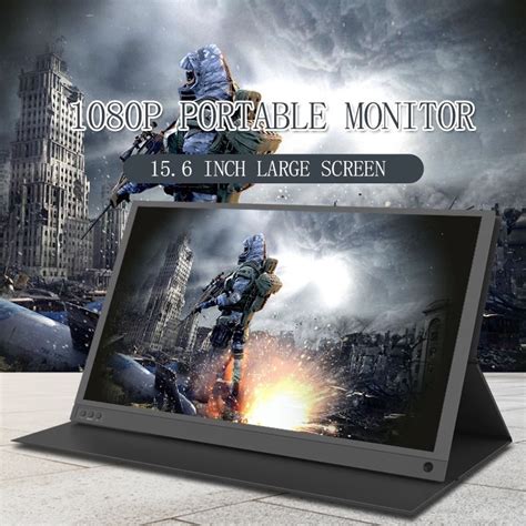Jual Portable Monitor Fhd Inch P Hdmi Usb Type C Ips Hitam Lg Taffware Shopee Indonesia