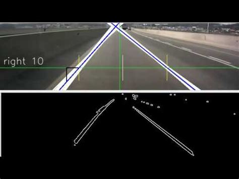 Lane Detection With Opencv YouTube