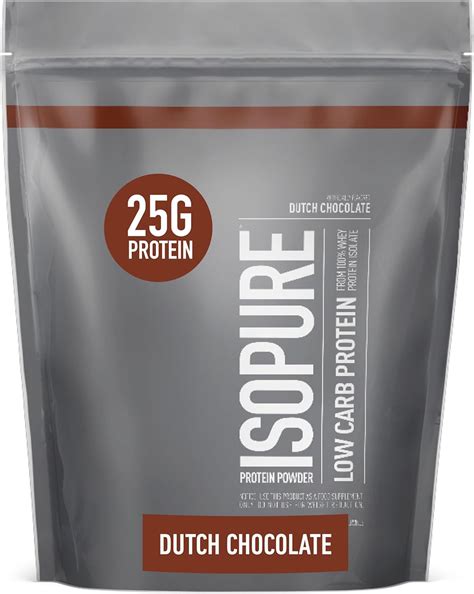 Isopure Dutch Chocolate Whey Isolate Protein Powder India Ubuy