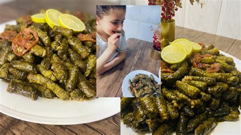 يالنجي بدبس الرمان على طريقة امي ورق عنب بالطريقة مميزة 🤤 Youtube