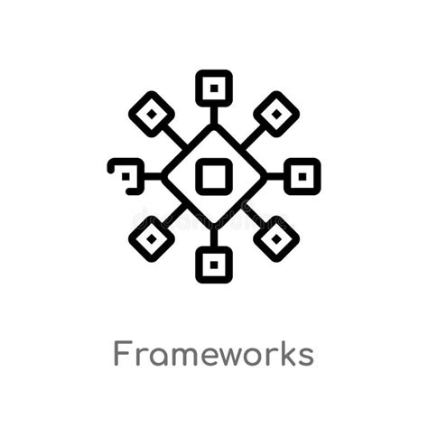 Simple Frameworks Stock Illustrations 262 Simple Frameworks Stock
