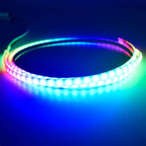 Dc12v Ws2812b Individually Addressable Cob Led Strip160ledm 5mm Wide