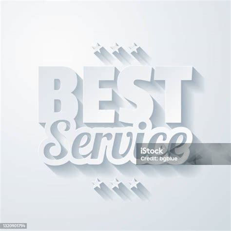 최고의 서비스 빈 배경에 용지 절단 효과가 있는 아이콘 1위에 대한 스톡 벡터 아트 및 기타 이미지 1위 3차원 형태 가격 Istock