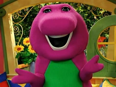 Barney The Dinosaur Face