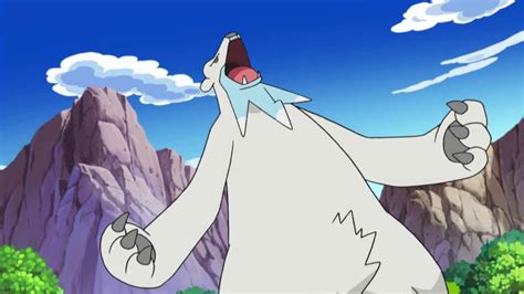 Download Roaring Wild Pokémon Beartic Wallpaper