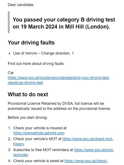 Just Passed My Test 1st Time Today Rlearnerdriveruk