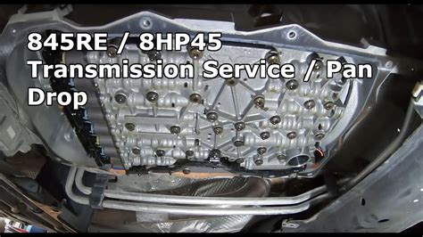 Jeepdodgechryslerzf 845re8hp45 Transmission Service Youtube