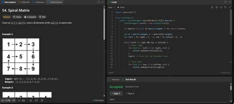 100daysofcode Leetcode Java Matrix Codingchallenge Rahul Mahato