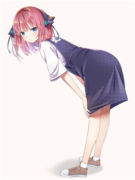 Nakano Nino Go Toubun No Hanayome Drawn By Kongbai Danbooru