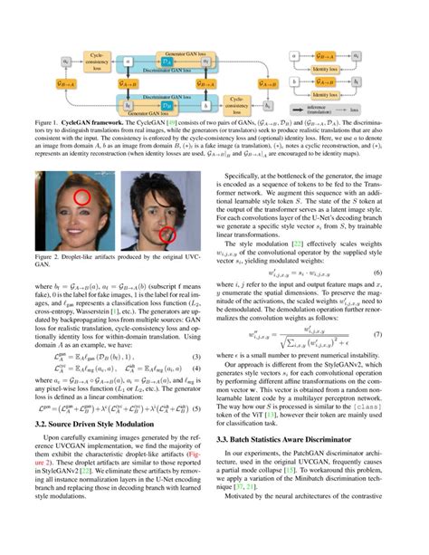 rethinking cyclegan improving quality of gans for unpaired image to