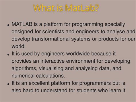 Ppt Matlab Definition Usage Pros And Cons Powerpoint Presentation Free Download Id 11579564