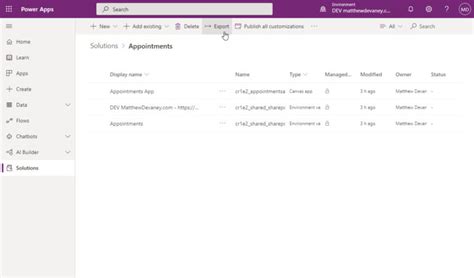 Simplify Importing And Exporting Power Apps With Datasource Environment
