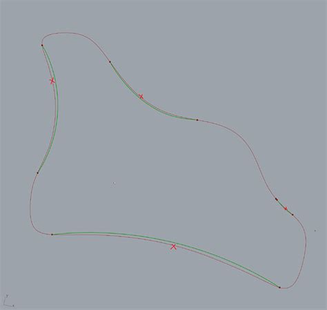 Grasshopper C Trimsplit One Curve With Multiple Cutting Curves