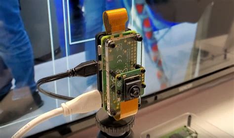 raspberry pi ในงาน embedded world 2024 กล้อง ai บอร์ด m 2 hat m key