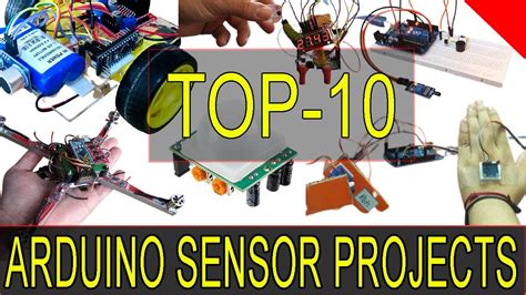 Top 10 Arduino Sensors With Projects For Beginners Youtube