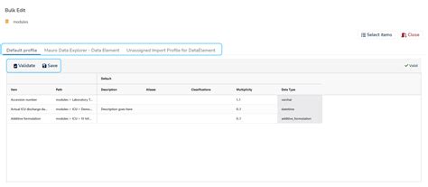 Bulk Editing Documentation