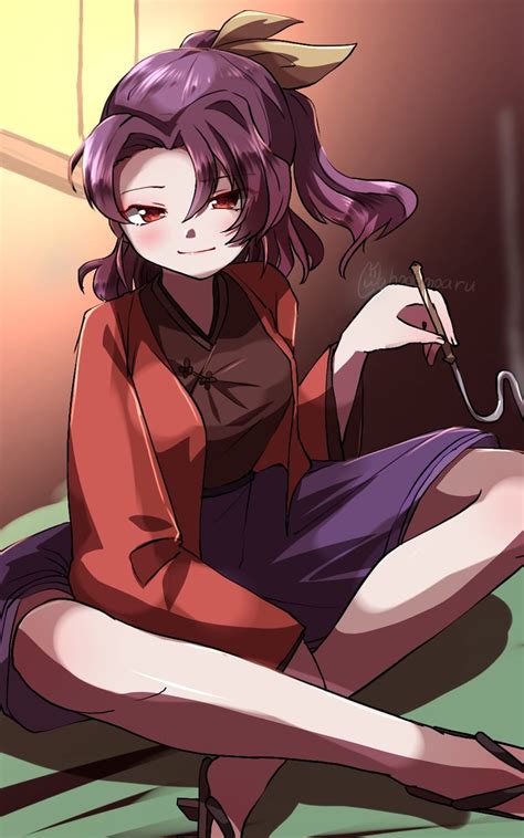 Komakusa Sannyo Touhou Drawn By Ahodemoaru Danbooru