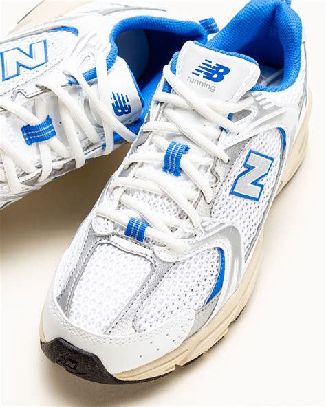 White Blue New Balance Sneakers 480 Witnavy