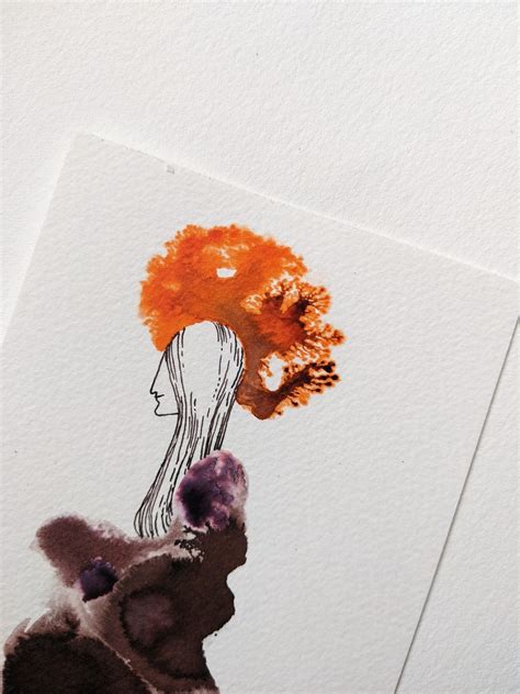 Draw Gabby Draw Another Autumnal Inky Blob Blobs And Lines