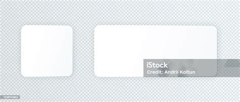 흰색 3d는 투명 배경에 그림자가있는 상단 보기 사각형 상자를 모의 사실적인 패키지 템플릿입니다 빈 사진 캔버스 벽 디스플레이 포스터 배너 현수막 모형 벡터 일러스트레이션