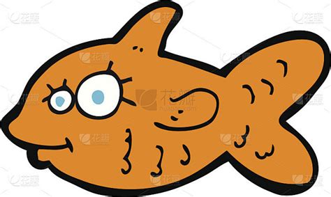 卡通金鱼快乐