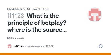 What Is The Principle Of Botplay Where Is The Source Code Issue 1123 ShadowMario FNF