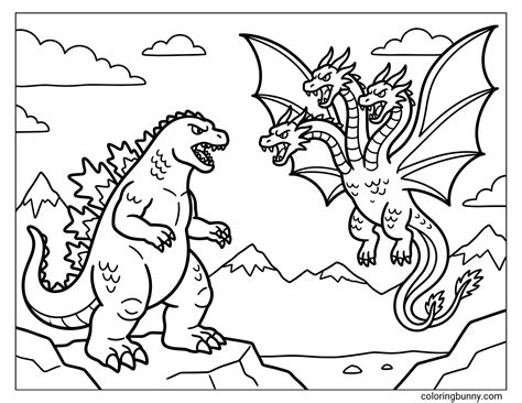 Godzilla Coloring Pages 31 Free Printable Pdfs