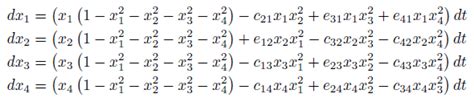 Python Using Dopri5 For Ode Integration And Stochastic Simulations