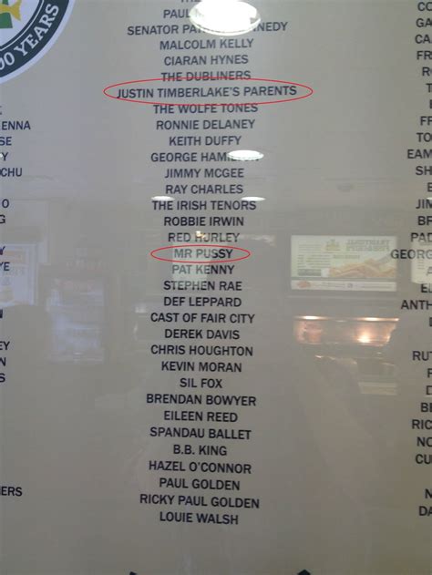 Serious Star Power On Leo Burdocks Wall Of Fame Rireland