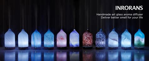 Essential Oil Diffuser Hand Blown Glass Aromatherapy