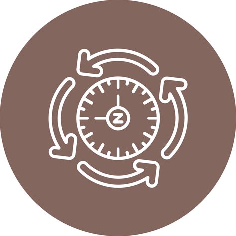 Downtime Line Circle Background Icon 17626718 Vector Art At Vecteezy