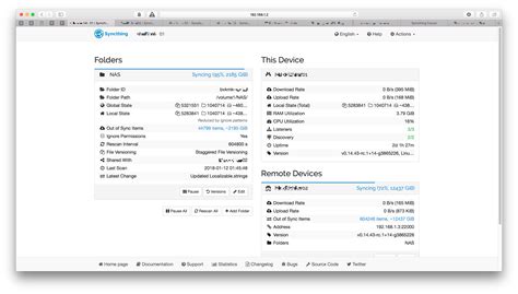 Shared Folder Out Of Sync And Other Issues Support Syncthing Community Forum