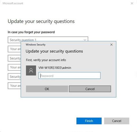 How To Enable Reset Local Account Password On Windows April Update Windows Central