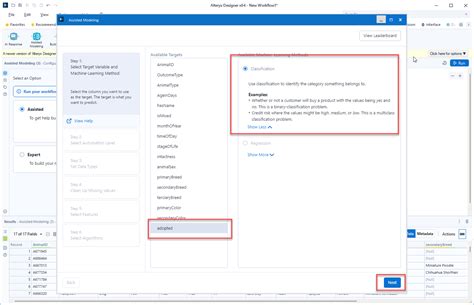 Solved How To Set Target Variable For Random Forest Dec Alteryx