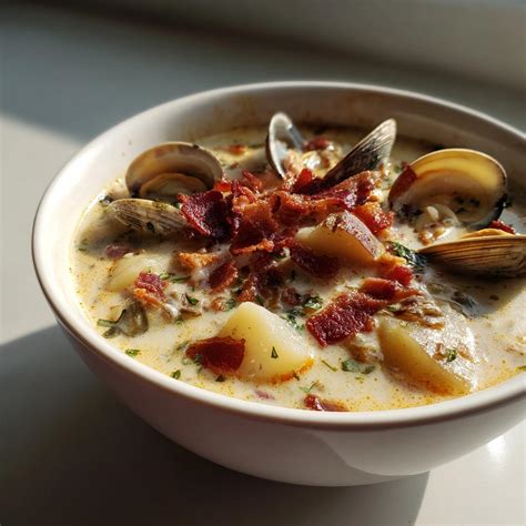 Creamy New England Clam Chowder Recipe In 5 Steps Wilingga Recipes