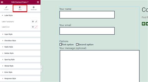 How To Customize Your Contact Form Style Wpklik
