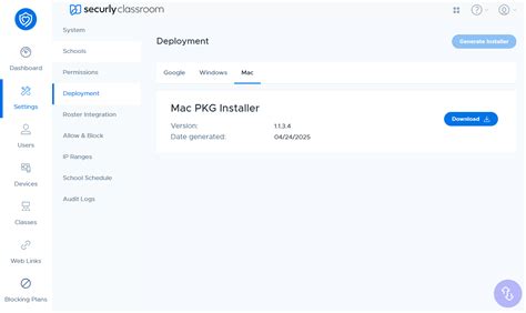 Classroom Installing And Verifying Securly Classroom MacOS Agent Support