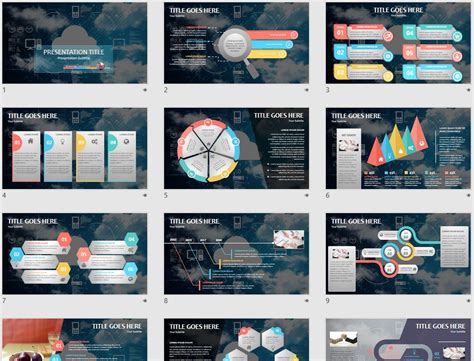 Cloud Computing Powerpoint Template 44308