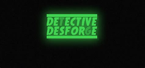Devlog What Is Detective Desforge Detective Desforge By Lvsproduction