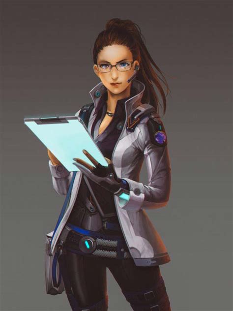 64 Badass Cyberpunk Girl Concept Art And Female Character Designs