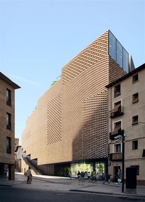 Kengo Kuma Facade Detail Flying Stones Around A Building Haus Balma