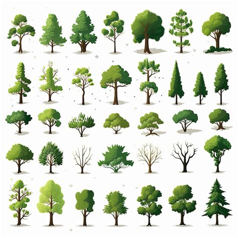 Trees Illustrator Images Free Download On Freepik