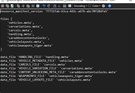 Couldn T Find Resource Even Though Already In Resource File Resource Support Cfx Re Community