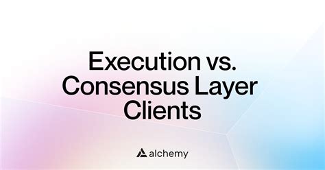 Execution Layer El And Consensus Layer Cl Node Clients 2022