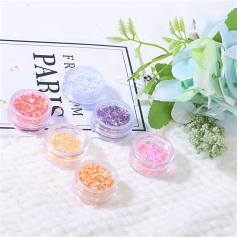 10pcs Small Round Sample Containers With Lids Cosmetic Jars Makeup