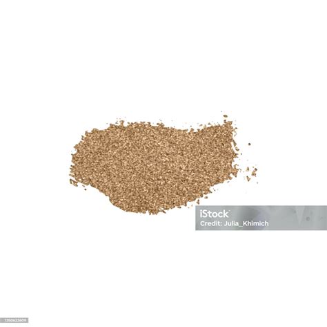 흰색 배경에 고립 된 반짝이 브론즈 골드 스팟 크리스마스 빛나는 브러시 스트로크 텍스처 공휴일에 대한 스톡 벡터 아트 및 기타 이미지 공휴일 금 금속 금색 Istock